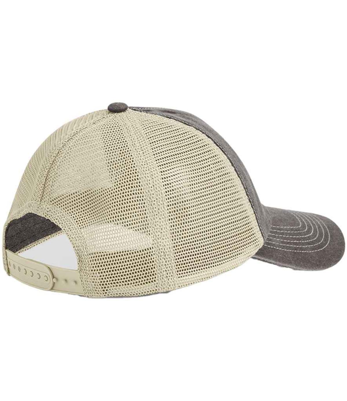 Personalised Beechfield 6 Panel Vintage Trucker Cap - Vintage Brown ...