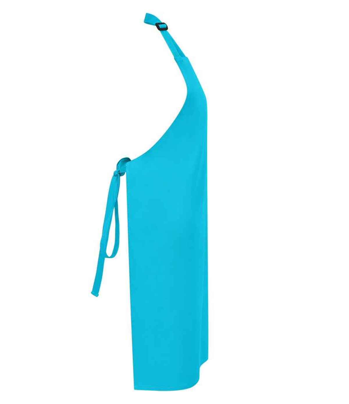 Personalised Brand Lab Adjustable Bib Apron - Turquoise Blue | The ...
