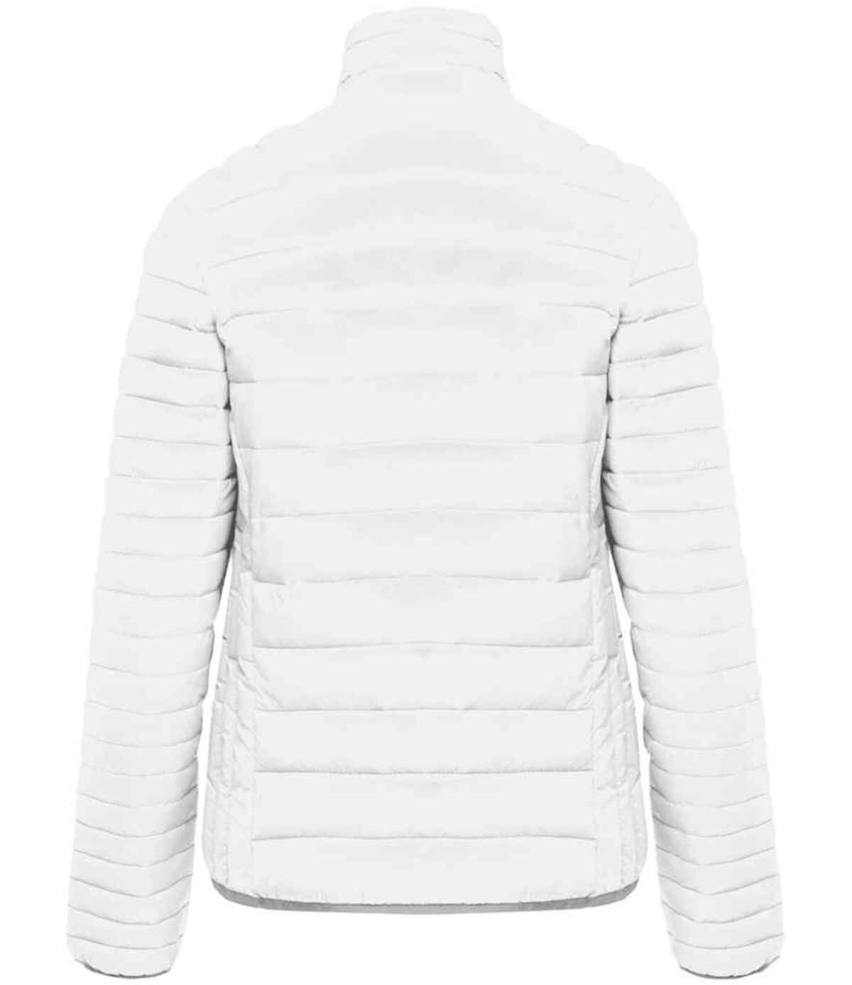 Personalised Kariban Ladies Lightweight Padded Jacket - White | The ...