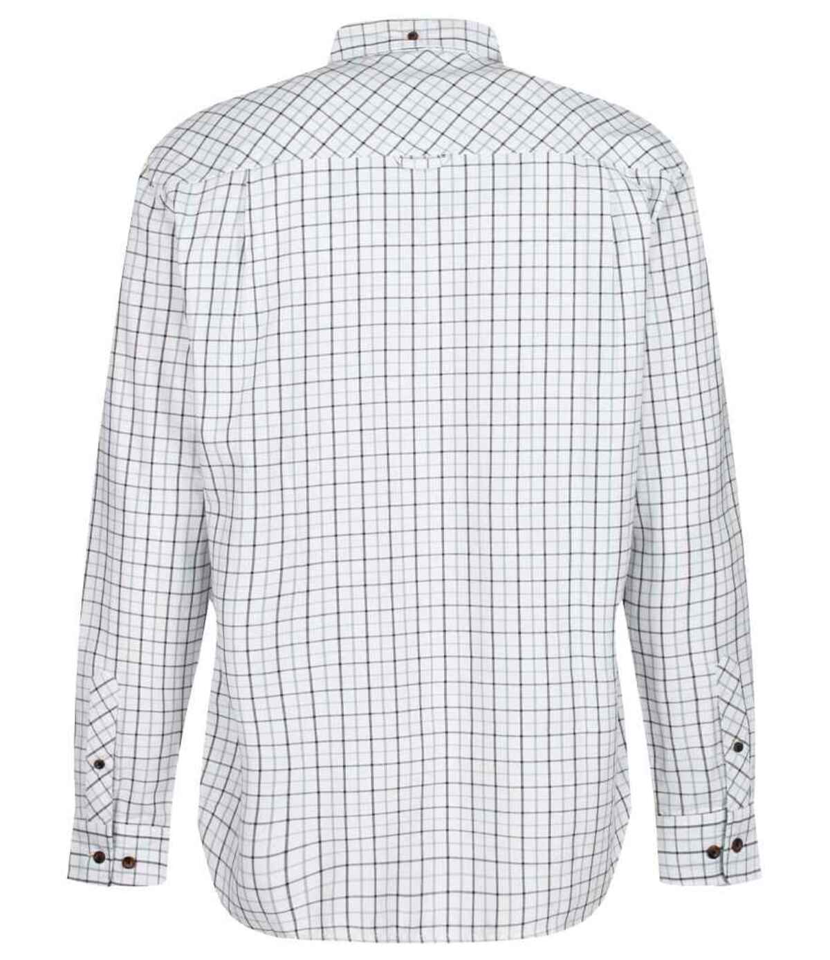 Personalised Regatta Tattersall Check Shirt - Blue | The Funky Peach