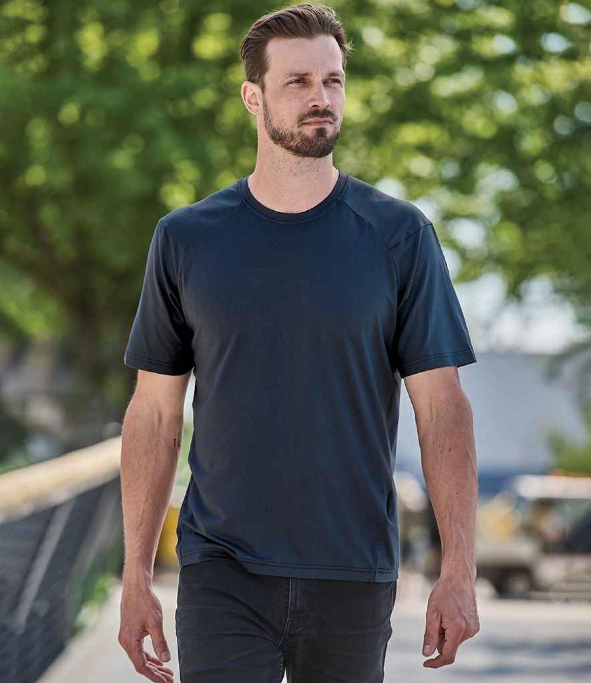 Personalised Stormtech Tundra Performance T-Shirt - Navy | The Funky Peach
