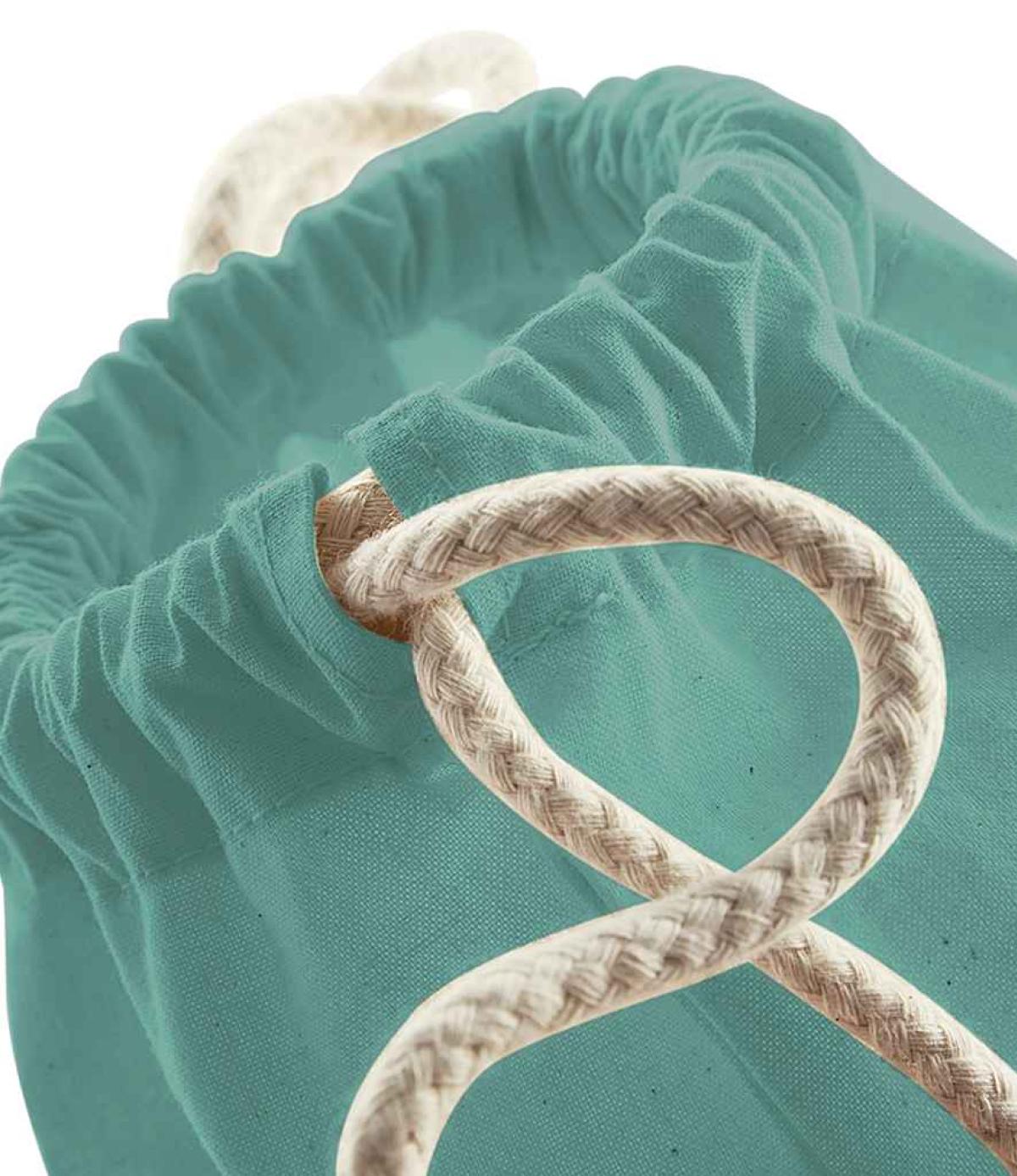 Personalised Westford Mill EarthAware® Organic Gymsac - Sage Green ...